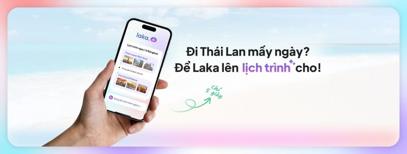 Laka - Nền tảng tạo lịch trình miễn phí và bán dịch vụ du lịch giá tốt